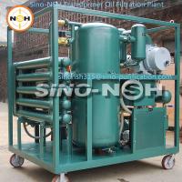 China Insulating Dehydration Vacuum Oil Purifier 500L/Min Shelf Covering for sale