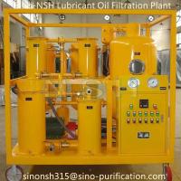 China OD 20mm 600L/H Lubricating Oil Purifier Dehydration 17kw for sale
