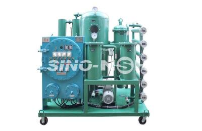 China Degassing Explosion Proof Turbine Oil Purifier Vacuum Dehydration Unit for sale