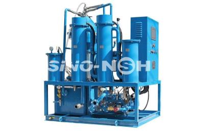 China Degassing Disc Centrifugal Separator Dehydrated Vacuum Oil Filter Machine 1500l/H for sale