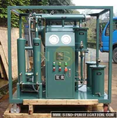 China Vacuum 600L/H Transformer Oil Purifier Double Stage Dielectric Oil Filter for sale