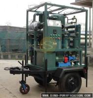 China Enclosed Double Stage Vacuum Oil Purifier Trailer Mounted 18000LPH for sale