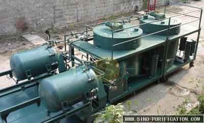 China 3kw Refining Recycling Vacuum Oil Centrifuging Machine DN32 for sale