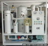 China 600L/H Two Stage Lube Oil Purifier Ultra Precision Vacuum Oil Filter Machine for sale
