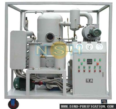 China Industrial Lube Oil Purifier Vacuum Transformer Insulation Oil Purifier for sale