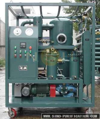 China 6000L/H High Volume 69kW Double-Stage Vacuum Insulation Oil Purifier for sale