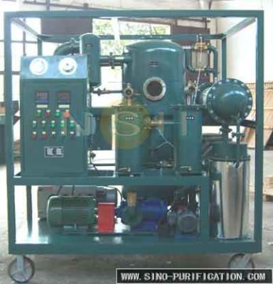 China 18000 / H Insulation Oil Purification Machine Efficient Vacuum Transformer for sale