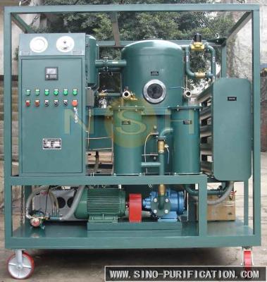 China Electric 56kW Decontamination Degassification Vacuum Transformer Oil Purifier for sale