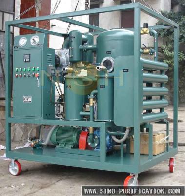 China 69kW Automatic Decontamination Degassification Vacuum Transformer Oil Purifier for sale