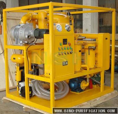 China Decoloration Degassing 170kW Transformer Oil Double-Stage Vacuum Oil Purifier for sale