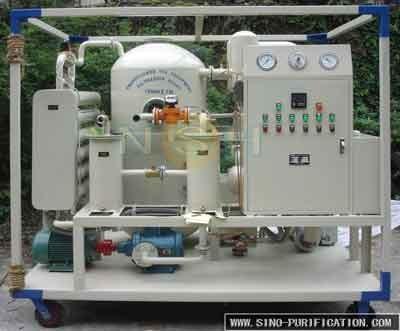 China Anti-Explosion Large Capacity 6000L/H Two Stage Vacuum Transformer Oil Purifier for sale
