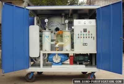 China Electric-Explosion-Proof Large-Capacity 1800LPH Insulation Oil Vacuum Purifier Treatment System for sale