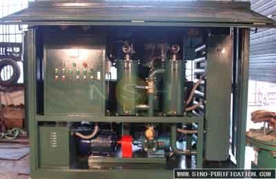 China Impurities-Removal Decoloration 4000LPH Insulation Oil Vacuum Purifier Transformer Fluid System for sale