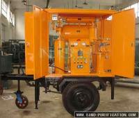 China 65kW Mobile Enclosed Degassing 6000L/H Vacuum Transformer Oil Purifier for sale