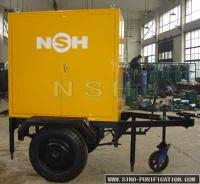 China 11kW Mobile Enclosed Degassing Low Capacity 600L/H Vacuum Transformer Oil Purifier for sale