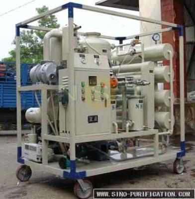 China With Oil Tester Regeneration Degassing 100kw Vacuum Transformer Oil Purifier for sale