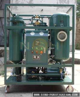 China 53kw Large Capacity 6000L/H Degassing Vacuum Turbine Oil Purifier for sale
