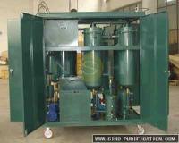 China Steel Enclosure Shieled 129kw Dehydration Vacuum Turbine Oil Purifier for sale