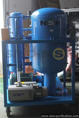 China Multifunctional 53kw Degassing Dehydration Vacuum Turbine Oil Purifier for sale