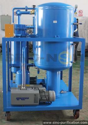 China Durable 129kw Dehydration Degassing Decontamination Vacuum Turbine Oil Purifier for sale
