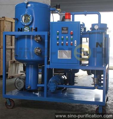 China With Water Content Tester 18kw Dehydration Degassing Vacuum Turbine Oil Purifier for sale