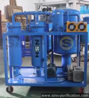China 27kw Automatic With Water Content Tester Dehydration Vacuum Turbine Oil Purifier for sale