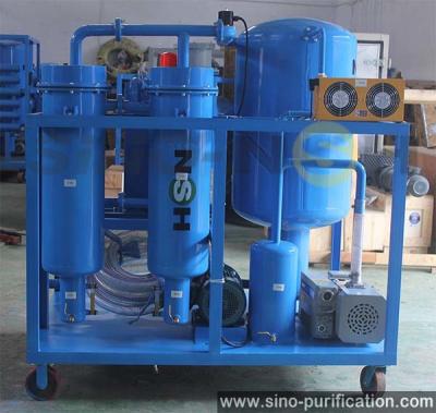 China Automatic With Dissolved Gas Meter Dehydration 103kw Vacuum Turbine Oil Purifier for sale