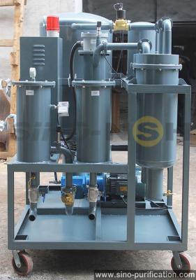China With Touch Screen Oil Tester 18kw Dehydration Vacuum Turbine Oil Purifier for sale