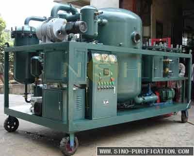 China 3000L/H Automatic Dehydration Double-Stage Vacuum Transformer Oil Purifier For Used Oil for sale