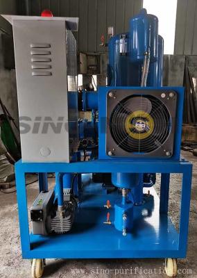 China Enclosed 9000L/H Lubrication Oil Purifier 126kW Multi Stage Filtration for sale