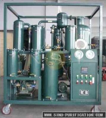 China Enclosed Vacuum Centrifugal Lube Oil Purifier 126kw Anti Explosion for sale