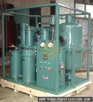 China 96kw Lube Oil Purification System 6000L/H Multi Stage Filtration for sale