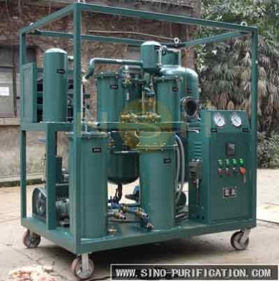 China 35kw Degassing Vacuum Transformer Oil Purifier 1800L/H for sale