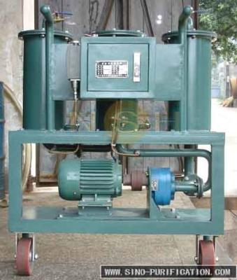 China Remove Impurities Engine Oil Purification Machine 2.2kw 7500L/H for sale