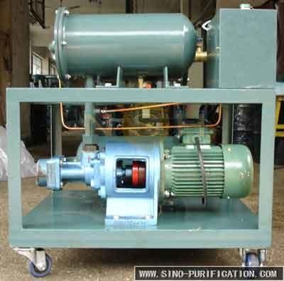 China 2.2kw Degassing Dehydration Portable Oil Purifier 9000L/H for sale