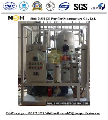 China Double Stage Vacuum Transformer Oil Filtration Plant 3000 L/H Oil Treatment Machine for sale