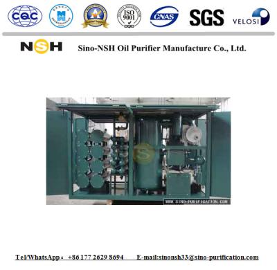 China Mobile Transformer Oil Regeneration 30000L / H Purifier Double Stage Filtration Machine for sale