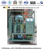 China Vacuum 6000L / H Transformer Oil Purifier 65KW Single Stage Oil Filter Machine for sale