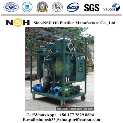 China 1800L / H Turbine Oil Purifier Machine 27KW Vacuum Filtration Plant Centrifuging System for sale