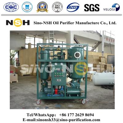 China 30KW Turbine Oil Purifier 3000L / H Vacuum Drying Filtration Machine for sale