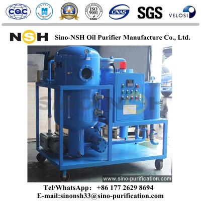 China Vacuum 9000L/H Turbine Oil Purifier 78KW Filtration System Machine for sale
