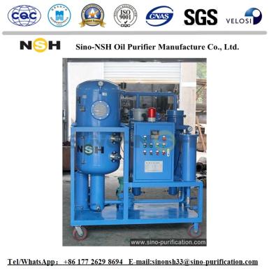 China Vacuum 3000L/H Turbine Oil Purifier Filtration Machine System for sale
