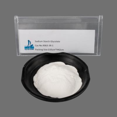 China Not Volatile Pharmaceutical grade Sodium Starch Glycolate SSG Powder for Tablet Disintegrants for sale