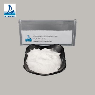 China ISO Certified Pharmaceutical grade Microcrystalline Cellulose Powder MCC101 for Chemical Reagent in 20kg Packaging for sale