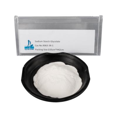 China Pharmaceutical grade Sodium Starch Glycolate CAS 9063-38-1 Carboxymethyl Starch Sodium Powder for sale