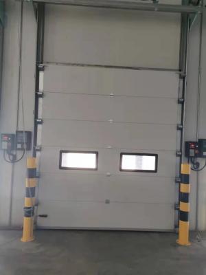 China Painted Steel Industrial Sectional Overhead Door  For Warehouse Exterior for sale