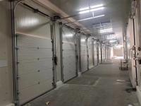 China Painted Steel Industrial Sectional Overhead Door  For Warehouse Exterior for sale
