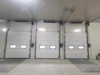 China Painted Steel Industrial Sectional Overhead Door  For Warehouse Exterior for sale