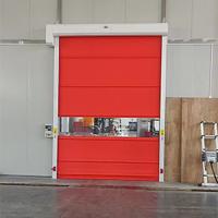 China 0.75KW-1.5KW Industrial High Speed Door For Supermarket Back-Room Storage Area Access for sale