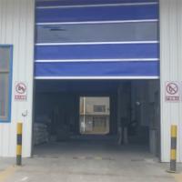 China 0.75KW-1.5KW Industrial High Speed Door For Supermarket Back-Room Storage Area Access for sale
